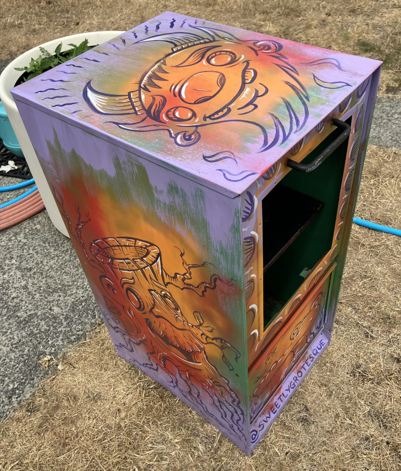 Newspaper Box Challenge Contestant #4