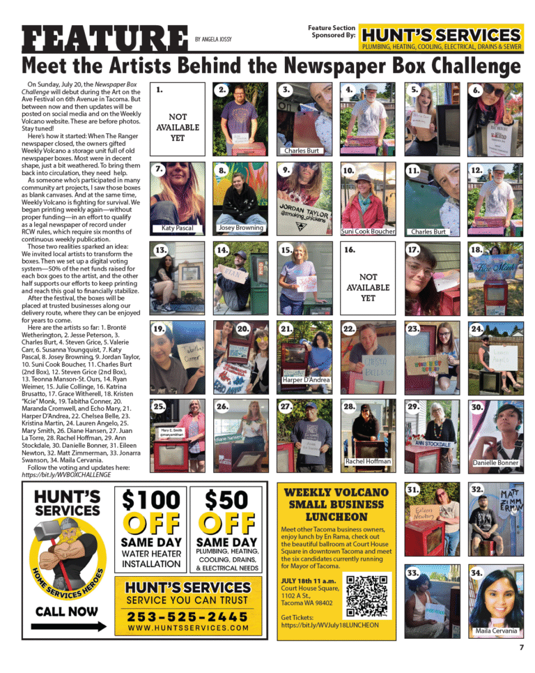 - Your source for local culture in Tacoma & Pierce County